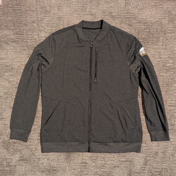 lululemon athletica | Jackets & Coats | Lululemon Six Pack Bomber Track ...